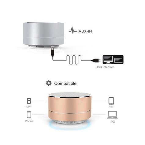 Mini Portable Wireless Stereo Speaker Gamer Fuss