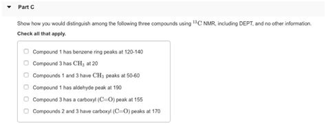 Part D Predict The Proton NMR Spectra Of This Chegg Com