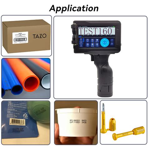Portable Handheld Inkjet Printer For Batch Coding And Expiry Dates