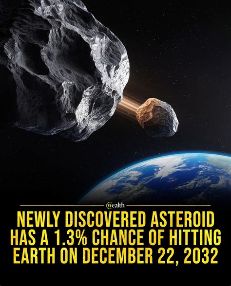 Wealth Scientists Say They Will Refine The Asteroids Trajectory And Confirm Its Path Which