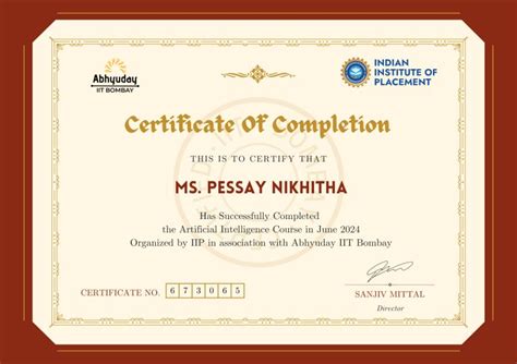 Pessay Nikhitha On Linkedin Ai Artificialintelligence Ibmwatson Iitmumbai Machinelearning