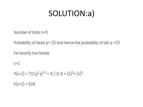 Binomial Distribution In Statistics Pptx