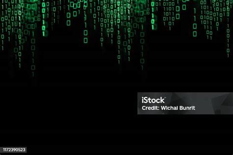 디지털 추상 적 배경으로 바이너리 데이터 매트릭스 네트워크 기술 배경 0에 대한 스톡 벡터 아트 및 기타 이미지 0 가상