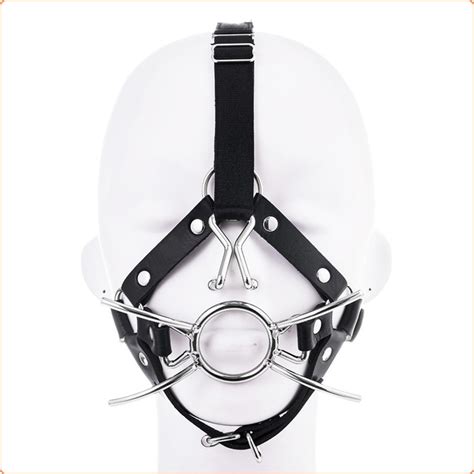 BDSM Spider gag with high quality nose hook
