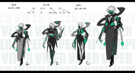 Artstation Viper Assassin Yelisama Poisonous Snakes Assassin Viper