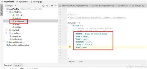 django连接mysql数据库 编程新知