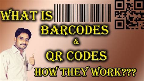 what is barcodes and qr codes how they work explained in hindi urdu
