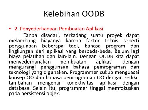 PPT Perancangan Basis Data Berbasis Objek PowerPoint Presentation Free Download ID 4527925
