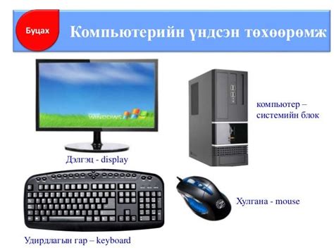 6 анги компьютерийн түүх үндсэн төхөөрөмжүүд