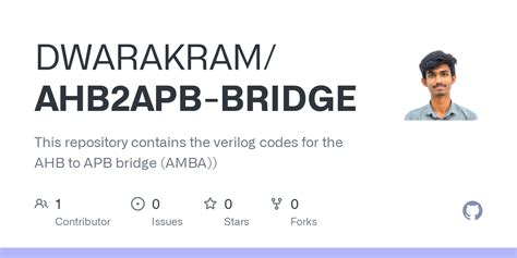Github Dwarakram Ahb2apb Bridge This Repository Contains The Verilog Codes For The Ahb To Apb