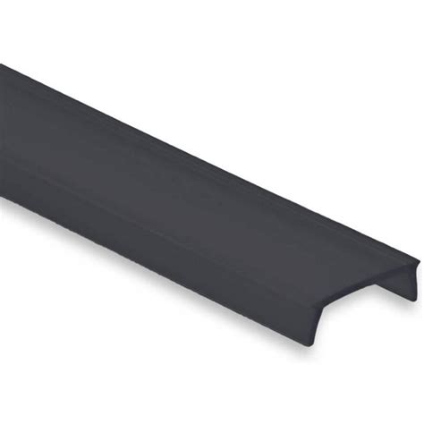 Black Diffuser For 17mm 2m LED Strip Profiles Black Profiles