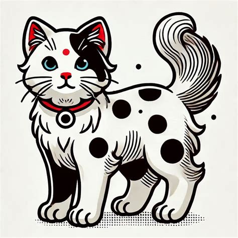 かわいい猫のイラスト画像