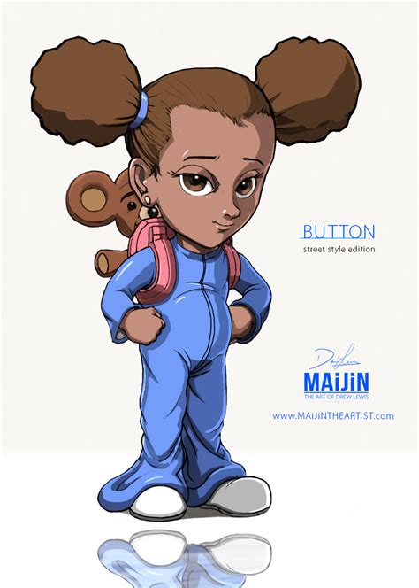 BUTTON Animation Concept Art MAIJIN Freelance Graphic Designer