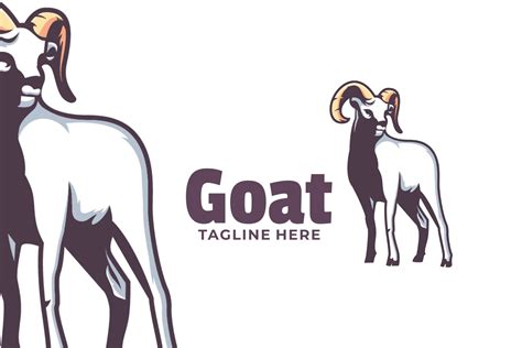 Goat Logo Vector Masterbundles