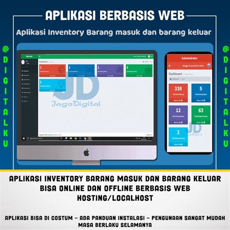 Jual Aplikasi Inventory Barang Masuk Dan Barang Keluar Berbasis Online