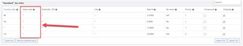 WooCommerce And Tax Rate Codes Help Resource Center