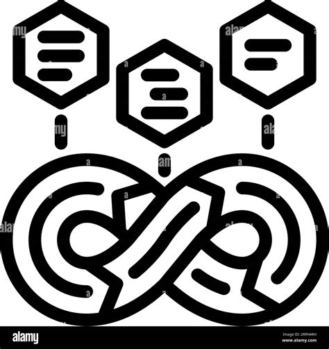 devops software line icon vector illustration stock vector image and art