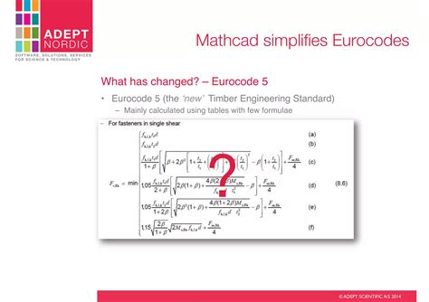 Mathcad Eurocodes Save Time 1401 Pdf Technology And Computing