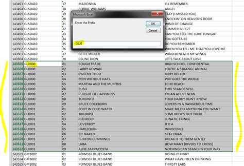 Need A Macro That Will Select Rows Based On First 3 Characters In