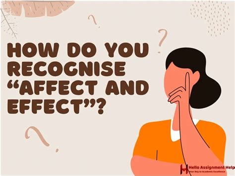 The Basic Difference And Example Between Affect And Effect
