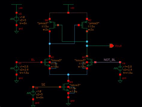 Sense Amplifier In Cadence Forum For Electronics