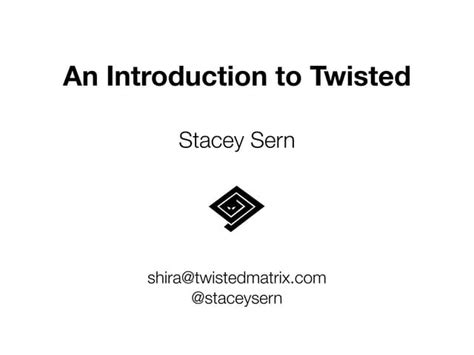 An Introduction To Twisted Pdf