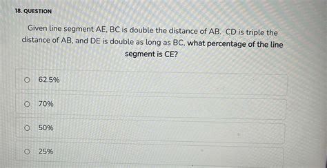 solved questiongiven line segment ae bc ﻿is double the