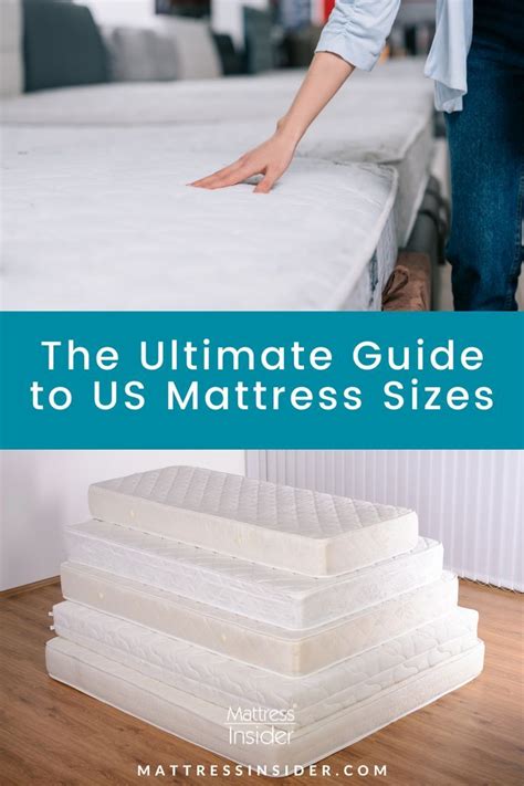 Mattress Size Chart Bed Dimensions Guide Mattress Sizes Mattress
