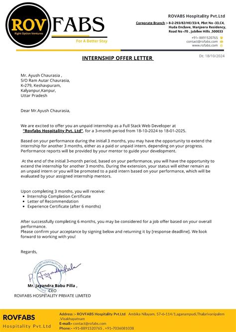 Successfully Completed My Frontend Development Reactjs Intership In Ayush Chaurasia