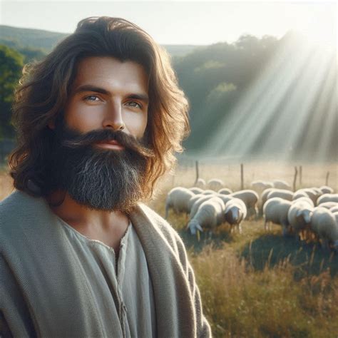 Download Ai Generated Jesus Shepherd Royalty Free Stock Illustration