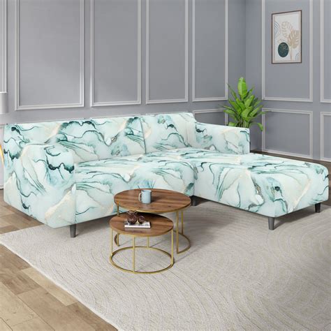 Buy Printed L Shape Sofa Cover Online At Best Price In India Wakefit