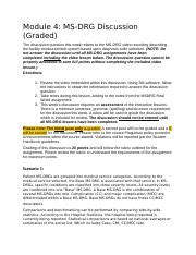 Understanding MS DRG And Facility Reimbursement Systems Course Hero