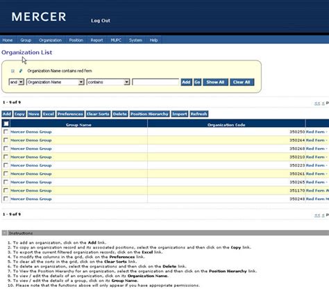 Mercer Job Descriptions At Brodie Bill Blog