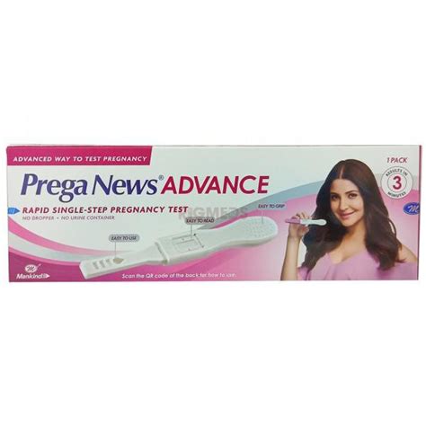 Prega News Advance Pregnancy Test Kit 1 Test Kit Rigmeds