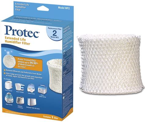 Protec Extended Life Replacement Model Wf2 Humidifier Filter Pack Of 5