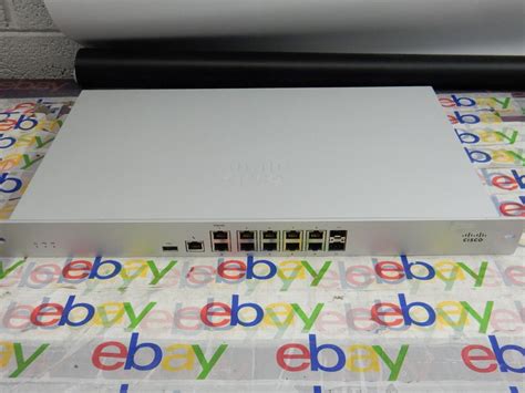 Cisco Meraki Mx84 Security Appliance Firewall Router 4 Wan Sfp Unclaimed Ebay