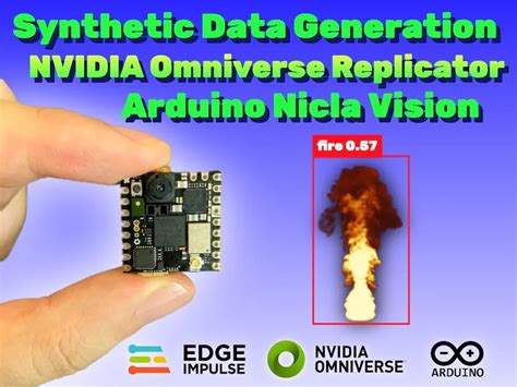 This Nicla Vision Based Fire Detector Was Trained Entirely On Synthetic Data Arduino Blog