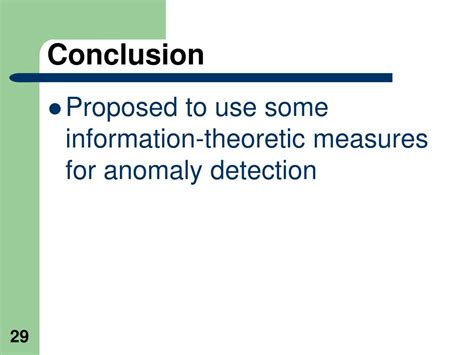 Ppt Information Theoretic Measures For Anomaly Detection Powerpoint