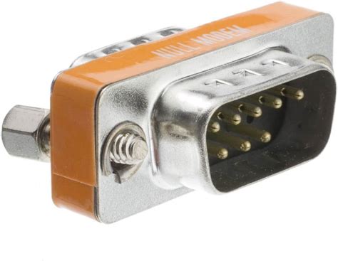Amazon Com Mini Adapter DB9 Male DB9 Male Gender Changer Electronics