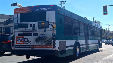 Old Routing Ac Transit 2014 Gillig Low Floor 40 6128 On Route 7 Youtube