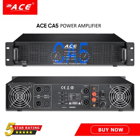 Ace Ca5 Power Audio Amplifier Shopee Philippines
