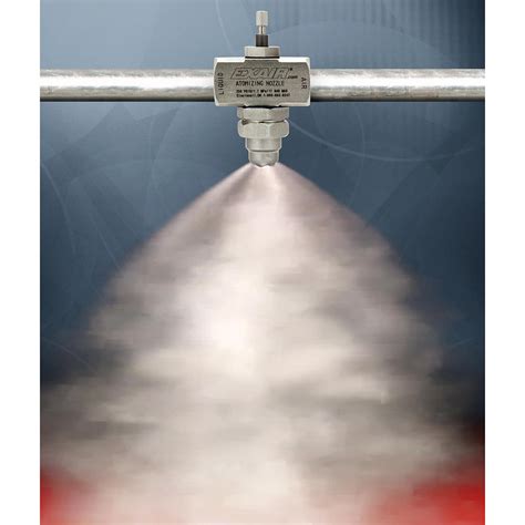 에어 스프레이 노즐 내부 혼합 넓은 각도 원형 패턴