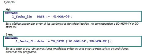 Programacion De Base De Datos 2012 Buenas Practicas En Programacion Pl Sql
