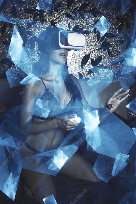 Virtual Reality Cybersex Conceptual Image Stock Image F028 9790 Science Photo Library