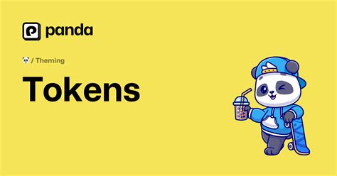 Tokens Panda Css