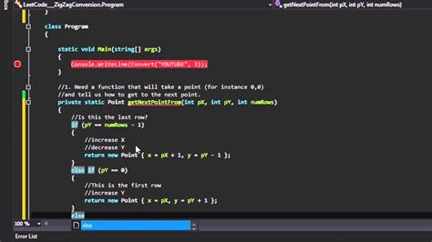 let s code a zigzag converter in c youtube
