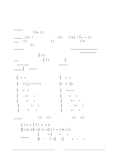 Integration Pdf Integral Mathematical Analysis
