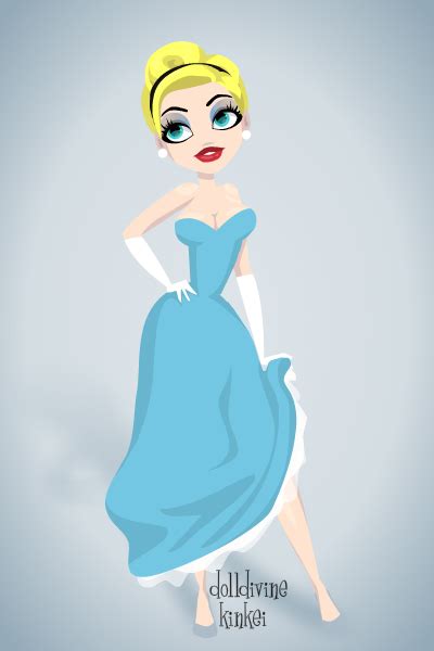 Pin Up Cinderella By Bloodrain On Deviantart