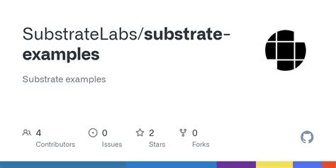Github Substratelabs Substrate Examples Substrate Examples