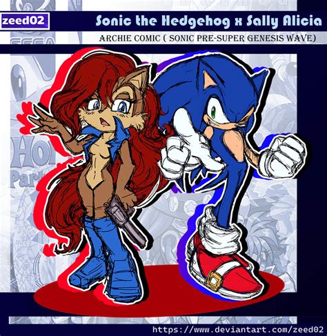 Sonic And Sally Archie Pre Super Genesis Wave By Zeed02 On Deviantart
